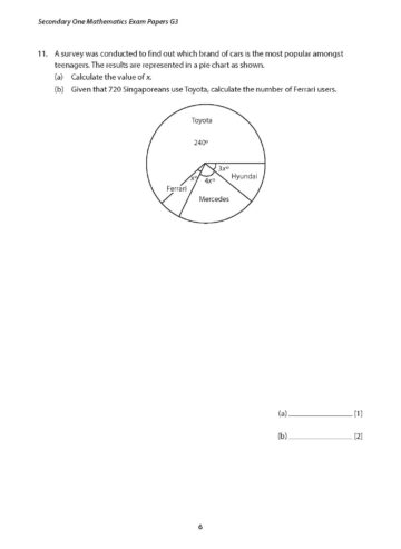 Secondary 1 Mathematics Exam Papers for G3 Second Edition - CPD ...