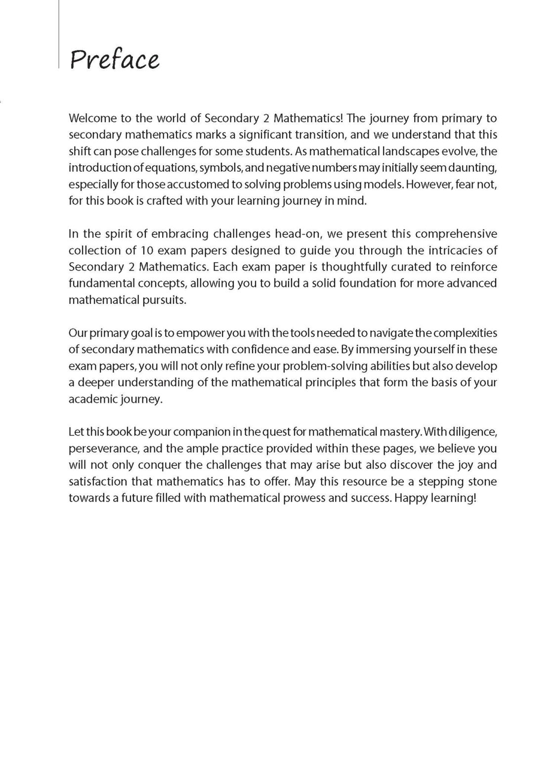 Secondary 2 Mathematics Exam Papers for G3 Second Edition - CPD ...