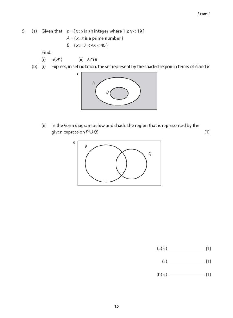 Secondary 2 Mathematics Exam Papers for G3 Second Edition - CPD ...
