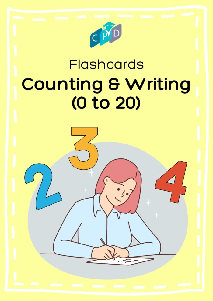 Counting & Writing - 0 to 20 - CPD Singapore Education Services Pte Ltd