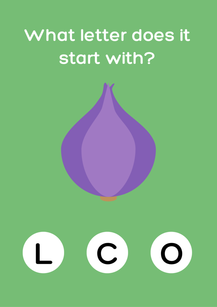 What Letter Does it Start With? - CPD Singapore Education Services Pte Ltd