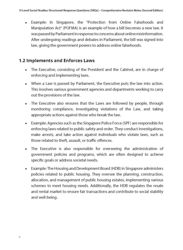 O-Level Social Studies Structured-Response Questions (SRQs ...
