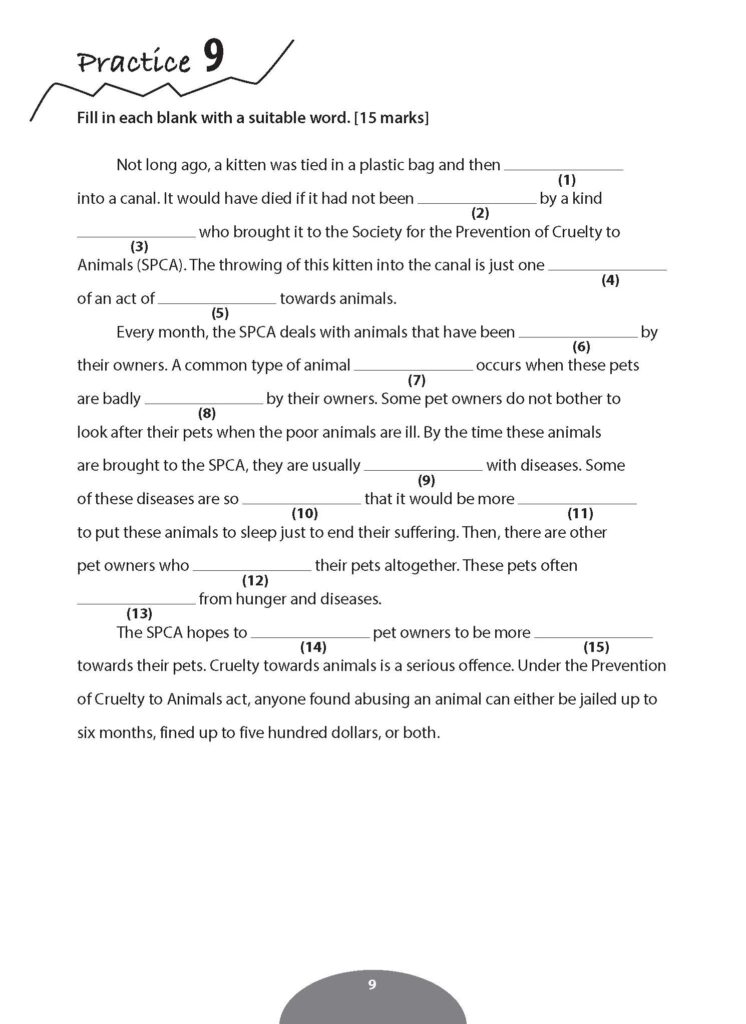 PSLE English Triumph: Ace Comprehension Cloze with AL1 Mastery - CPD ...