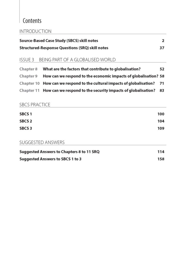 Social Studies SBCS & SRQ Guide Secondary 4 - CPD Singapore Education ...