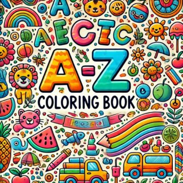 Colouring Activity Worksheet (A to Z) (PDF book) - CPD Singapore ...