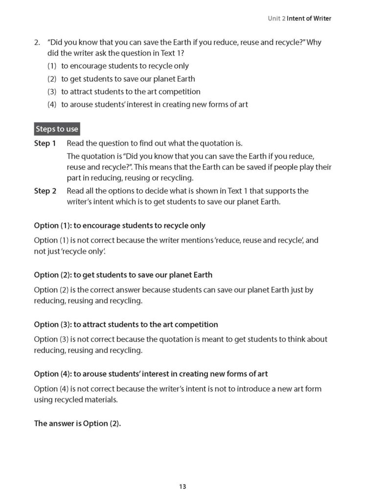 Primary 5 English Master Your Comprehension Skills - CPD Singapore ...