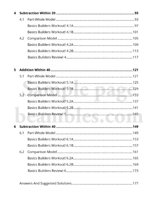 Beambles Mathematics Step-By-Step Bar Model Method P1 Book 1 - CPD ...
