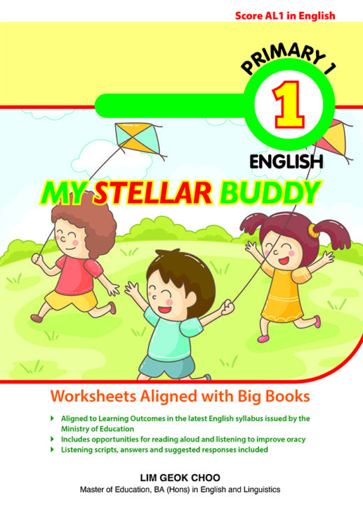 Primary 1 English My Stellar Buddy Worksheets Aligned with Big Books ...