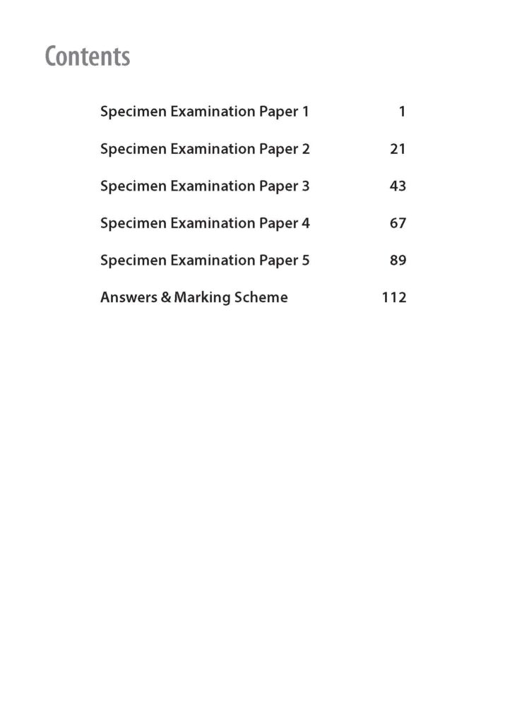 Secondary 2 Science (G3) Examination Practice - CPD Singapore Education ...