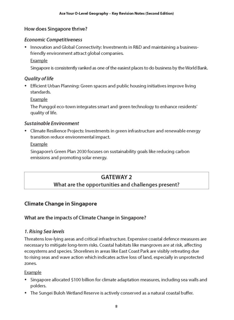 Ace Your O-Level Geography Key Revision Notes (Second Edition) - CPD ...
