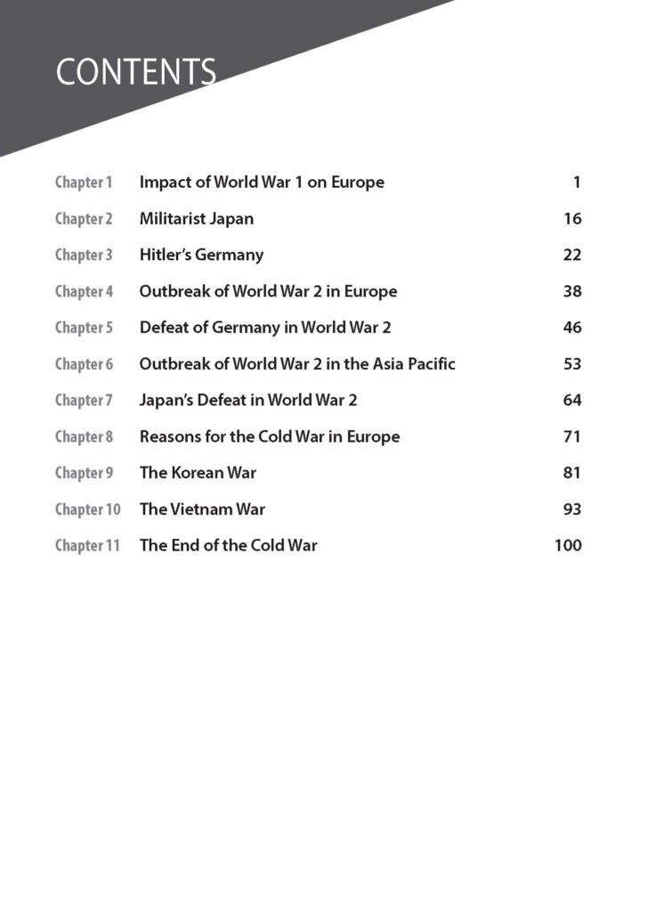 Ace Your O-Level History Key Points for Revision (Third Edition) - CPD ...