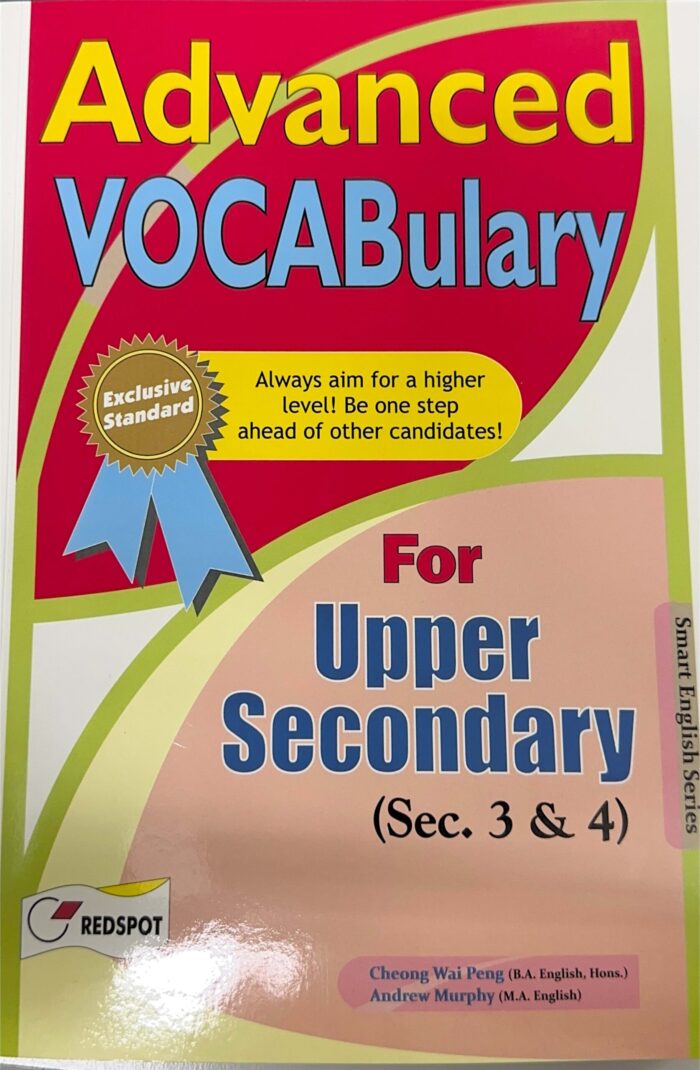Upper Secondary Advanced Vocabulary - CPD Singapore Education Services ...