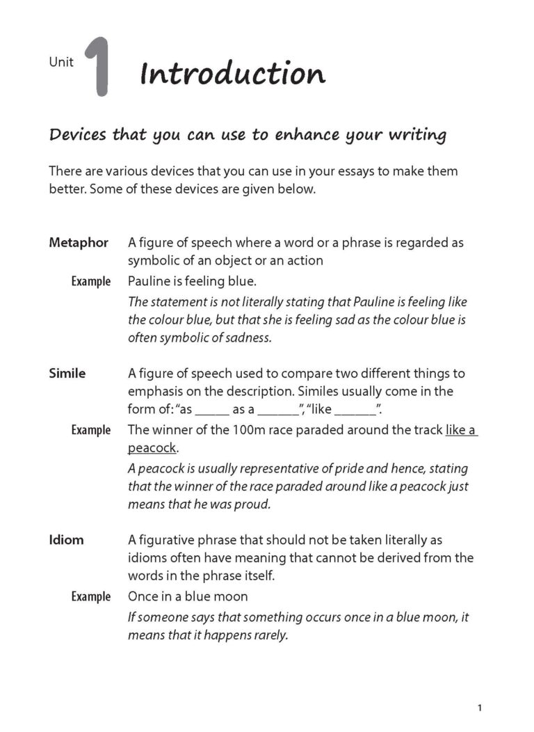 Phrases for Creative Writing P3 & 4 – Scoring AL1 in English ...