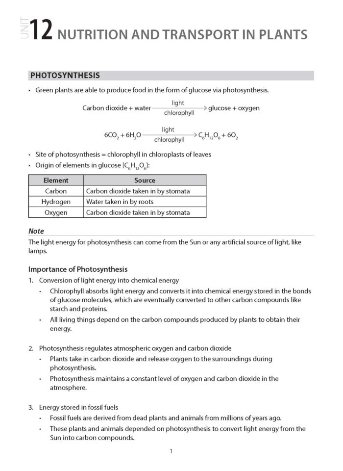 Key Study Guide: O-Level Biology Volume 2 Revision Notes & Practice ...